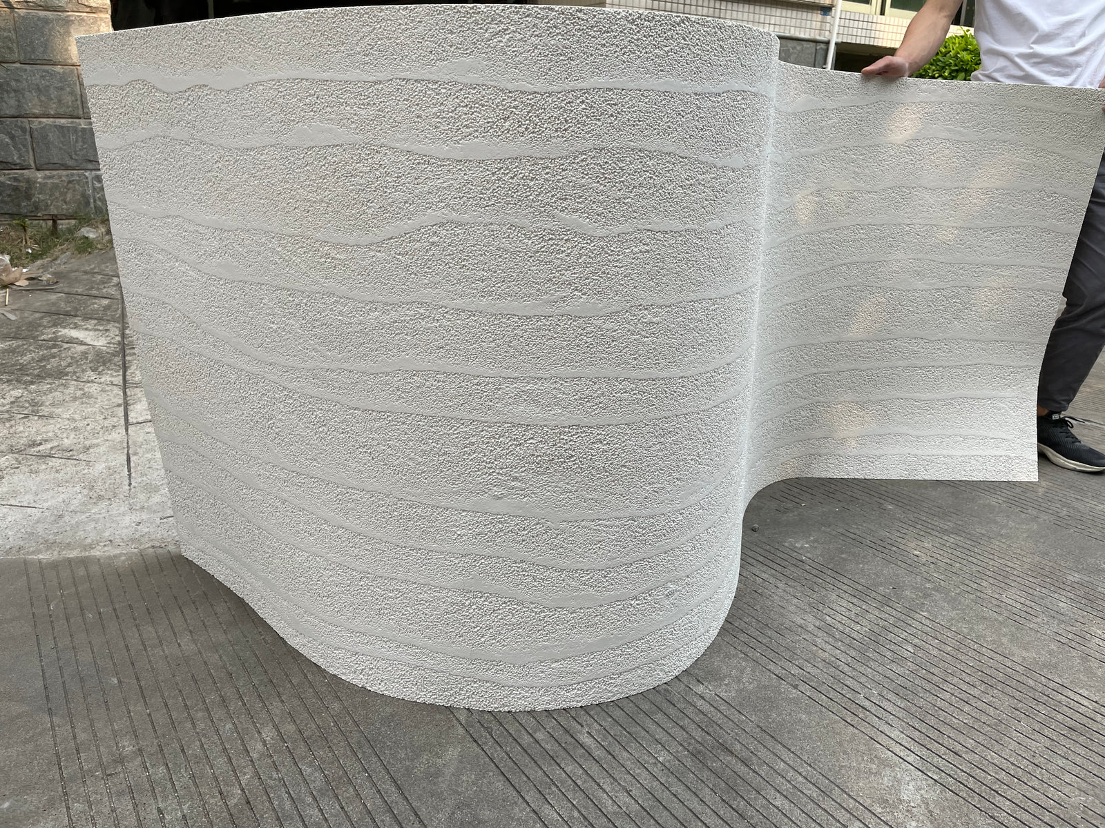 MAISON FLEXISTONE Rammed Earth Wall Cladding (Off White) 1200x2980mm